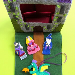 Castle Puppet Theater Quiet Book Commercial License - Etsy