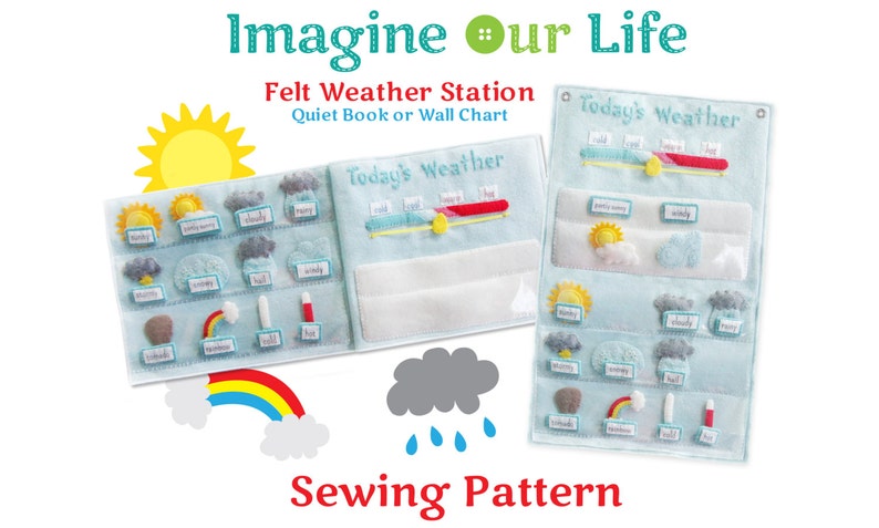 Felt Weather Station Digital Sewing Pattern - Etsy