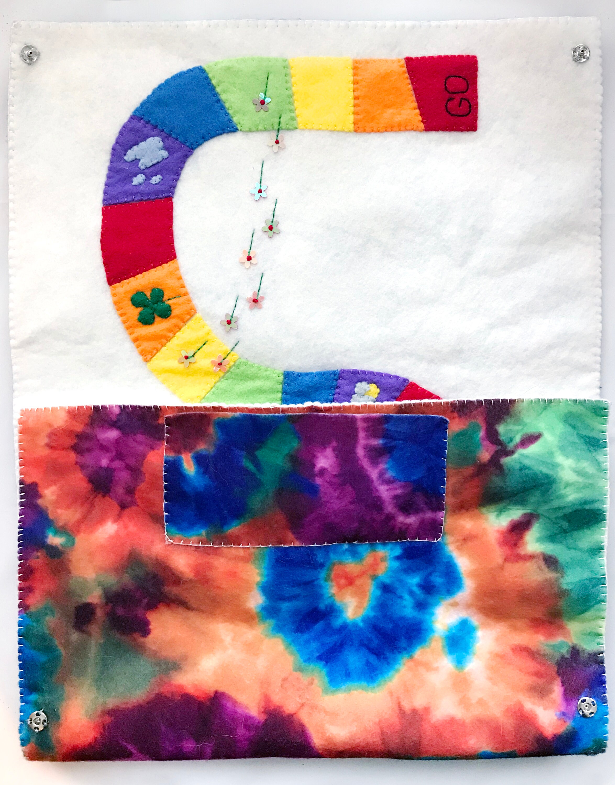 Showers or Flowers Felt Board Game Digital Sewing Pattern - Etsy