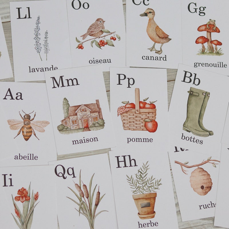 French Alphabet - Etsy