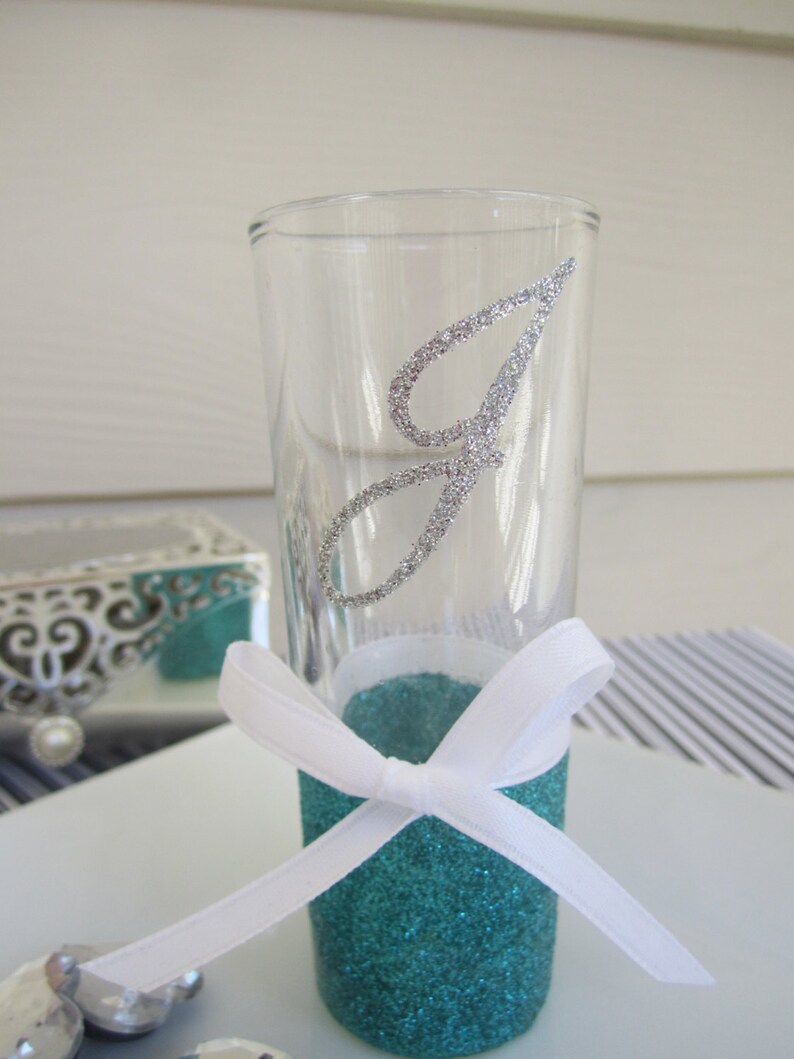 Personalized Glitter Shot Glasses X1 Etsy