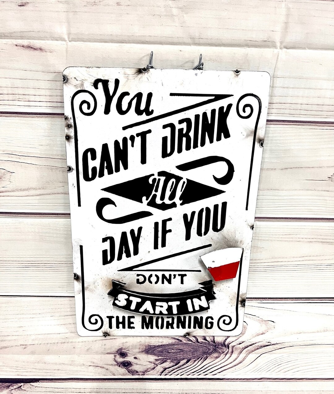 You Can't Drink All Day If You Don't Start in the - Etsy