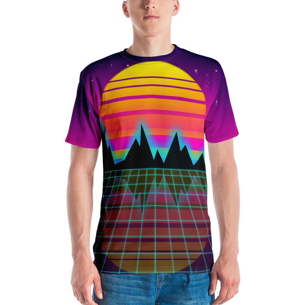 Vaporwave/synthwave Unisex Hoodie T-shirt Jacket Sweater - Etsy