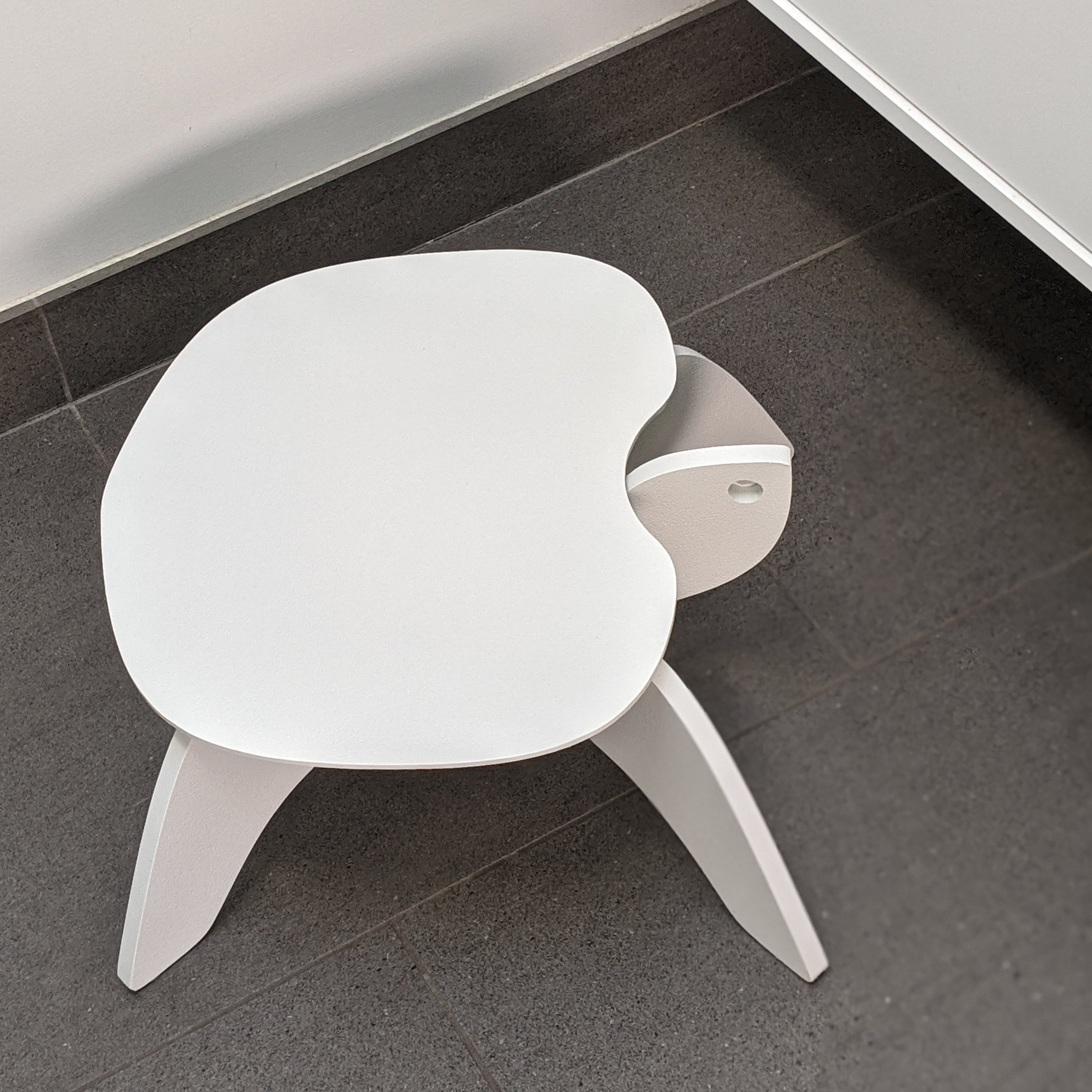 Modern Turtle Step Stool Recycled White HDPE - Etsy