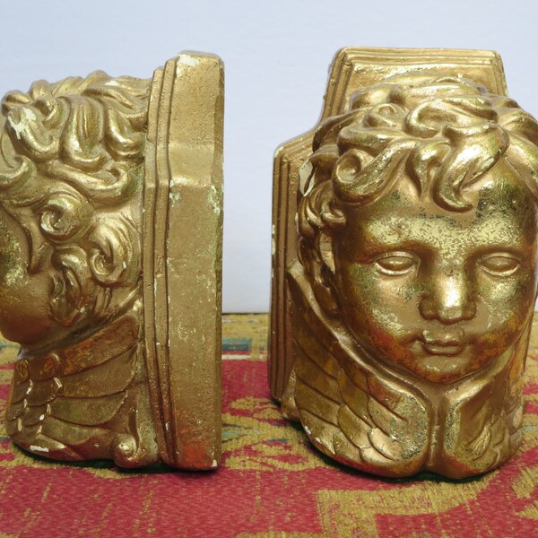 Cherub Bookends - Etsy