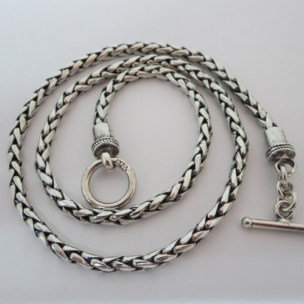 Celtic Silver Necklace Chain - Etsy