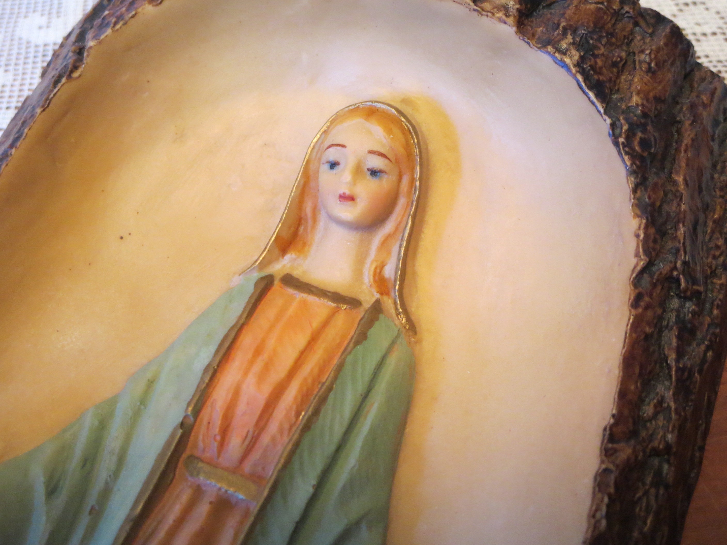 VIRGIN MARY MADONNA Religion Statue Vintage Religious Wall | Etsy