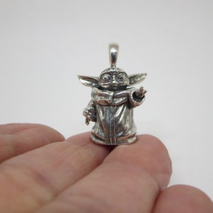 BABY YODA GROGU Charm Star Wars Mandolorian Pendant Necklace Jewelry ...