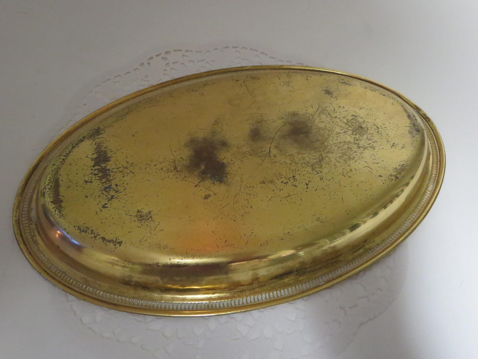 RELIGIOUS PATEN TRAY~ Mass Ritual Set~ Eucharistic Communion Plate ...
