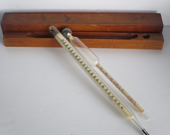 SEA WATER SALINOMETER Antique Glass Salinometer Collection Curiosity ...