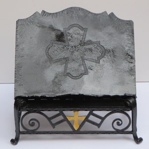 RELIGIOUS BOOK STAND Holly Bible Reading Stand Book Holder Catholic ...