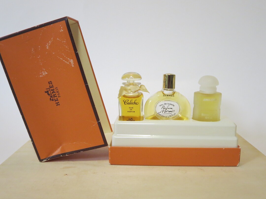 HERMES MINIATURE PERFUME~ Perfume Bottles France~ Vintage~ Calèche ...