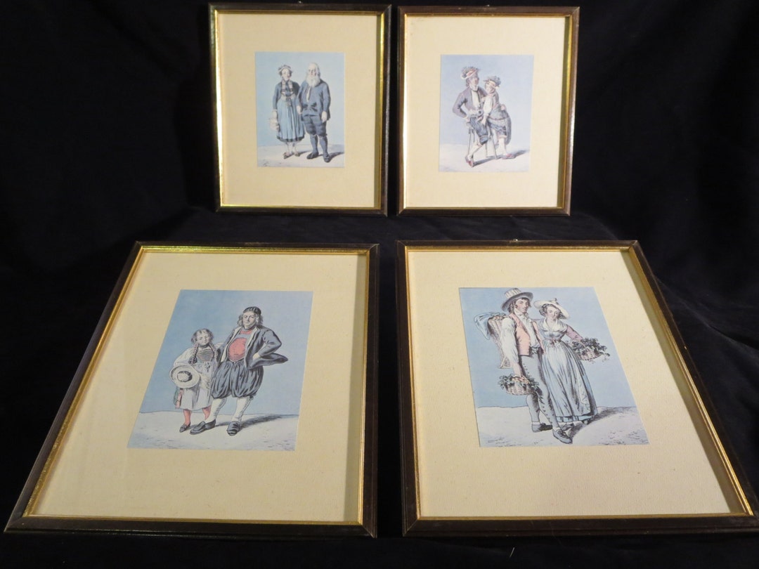 REPRODUCTION WALL DECOR, Costume Fashion, Lithographs, Reproductions ...