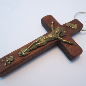 RELIGIOUS PECTORAL CROSS~ Crucifix Pendant~ Corpus Christi~ Antique ...