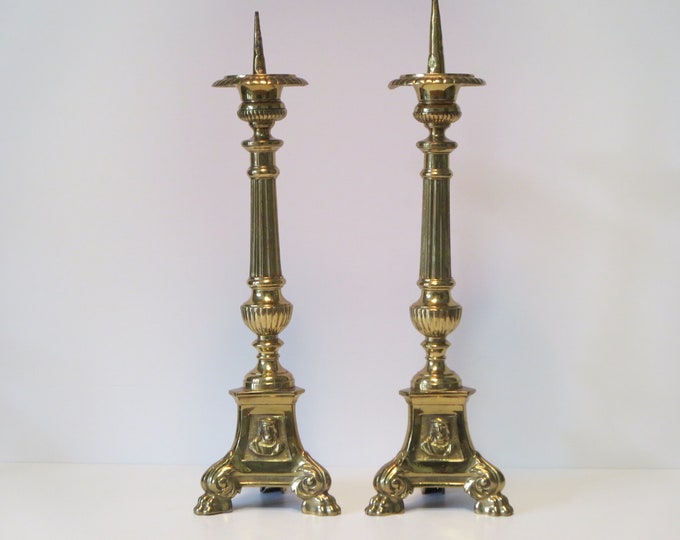 ALTAR CHURCH CANDLE~ Set Religious Ritual Lantern~ Candle Holder ...