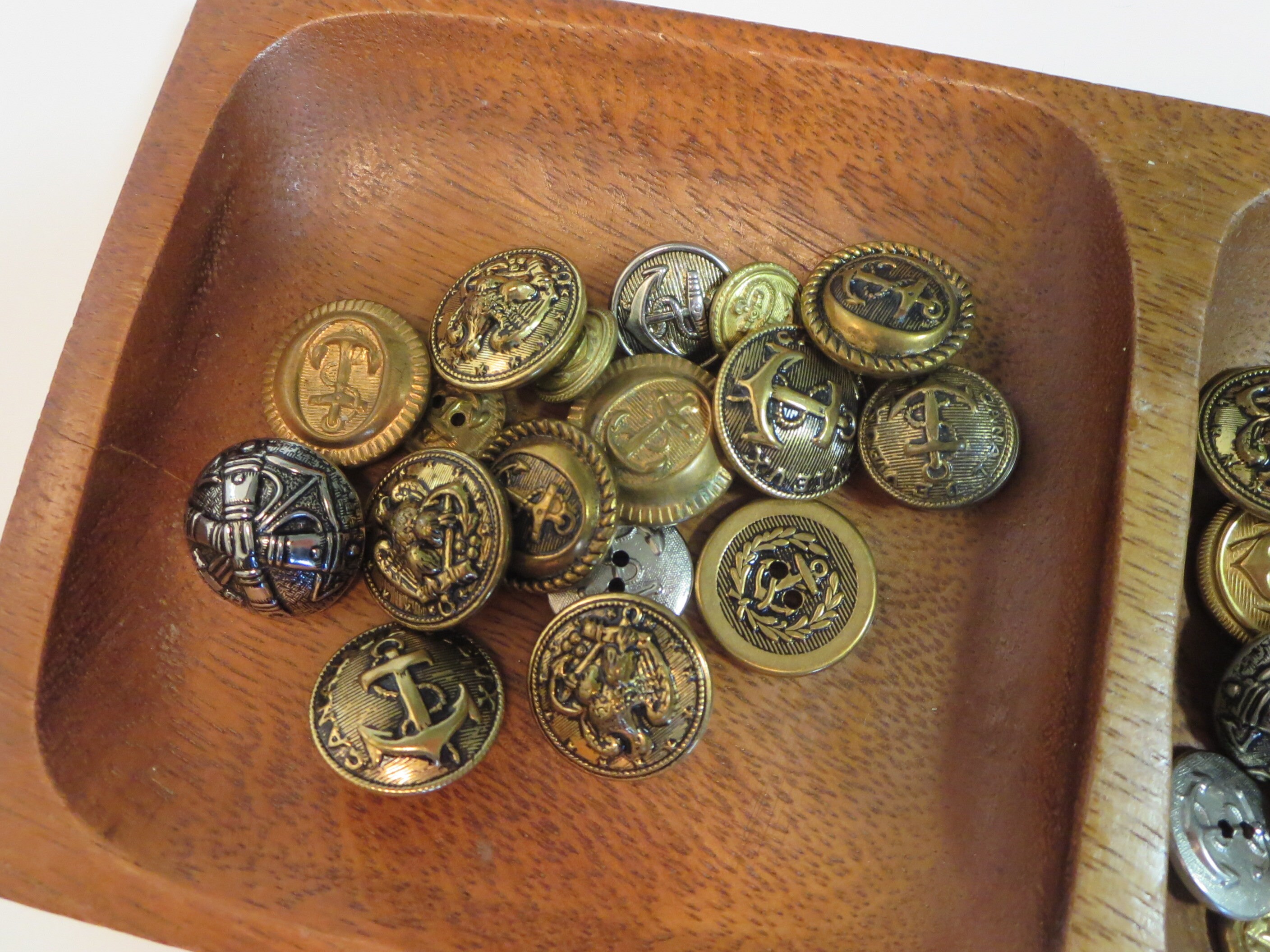 COSTUME BUTTONS SET Ancient Buttons Uniform Nautical | Etsy