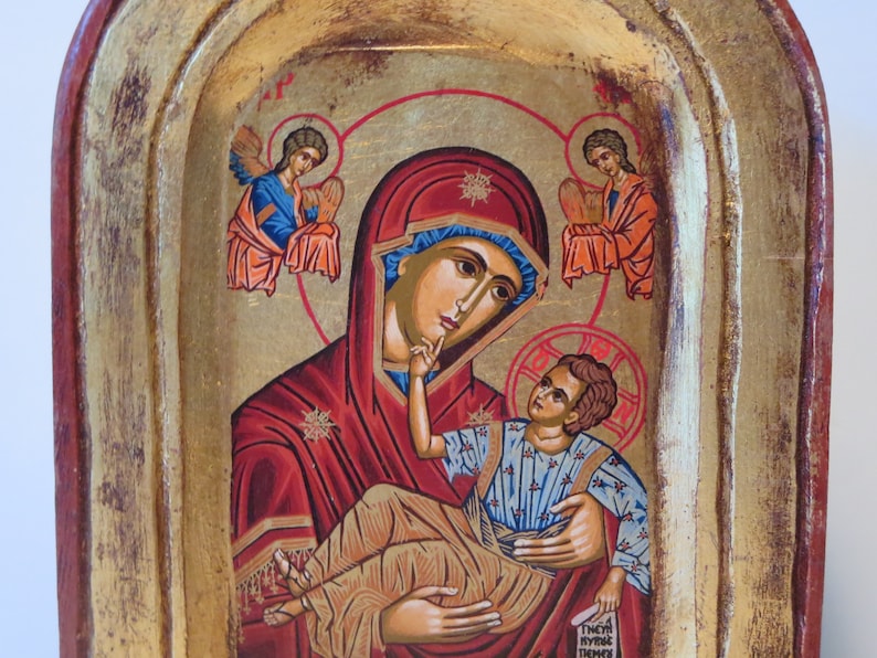 ORTHODOX ICON Byzantine Religious Wall Hand Painting Frame - Etsy