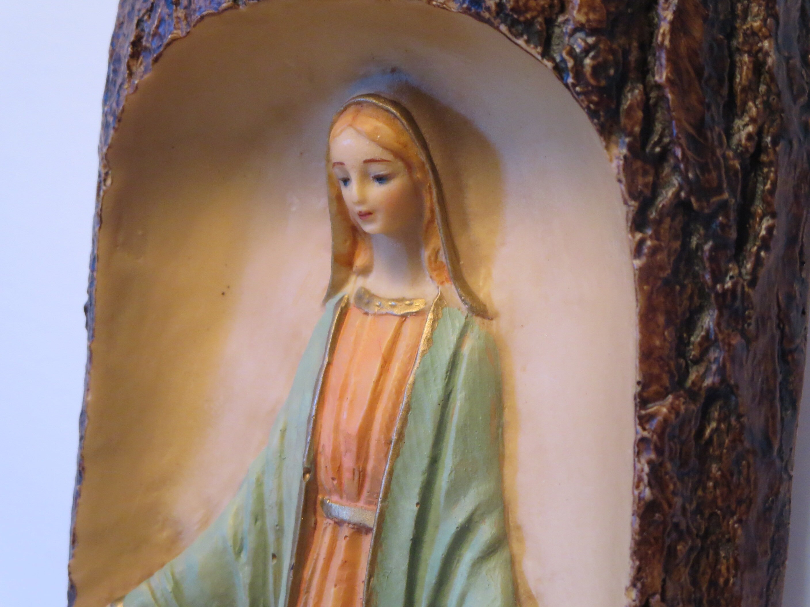 VIRGIN MARY MADONNA Religion Statue Vintage Religious Wall | Etsy