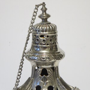 INCENSE THURIBLE BURNER Sacred Art French Religious Large Church ...