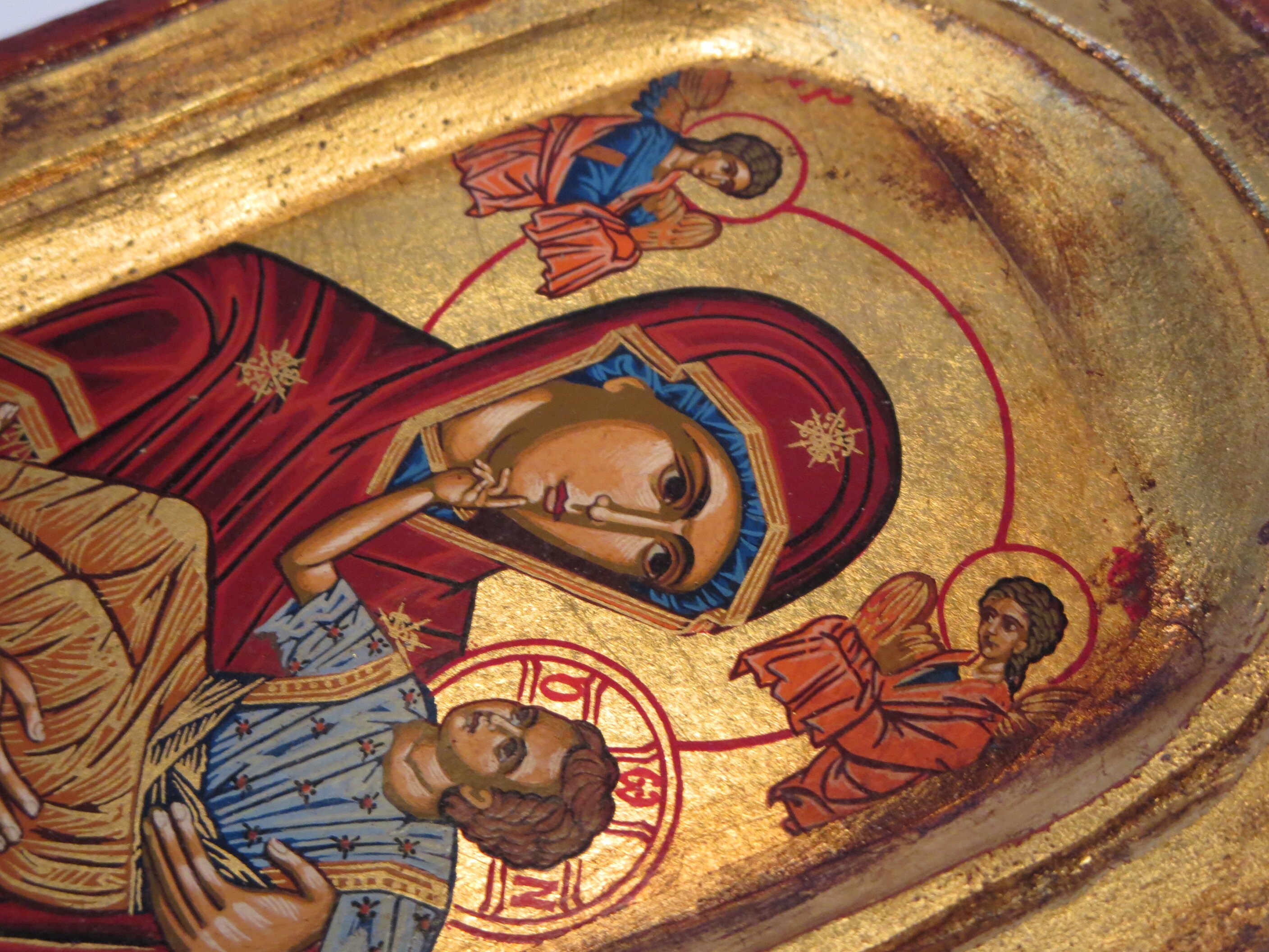 ORTHODOX ICON Byzantine Religious Wall Hand Painting Frame - Etsy