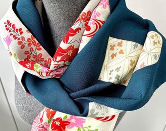 Japanese Kimono Scarf - Etsy