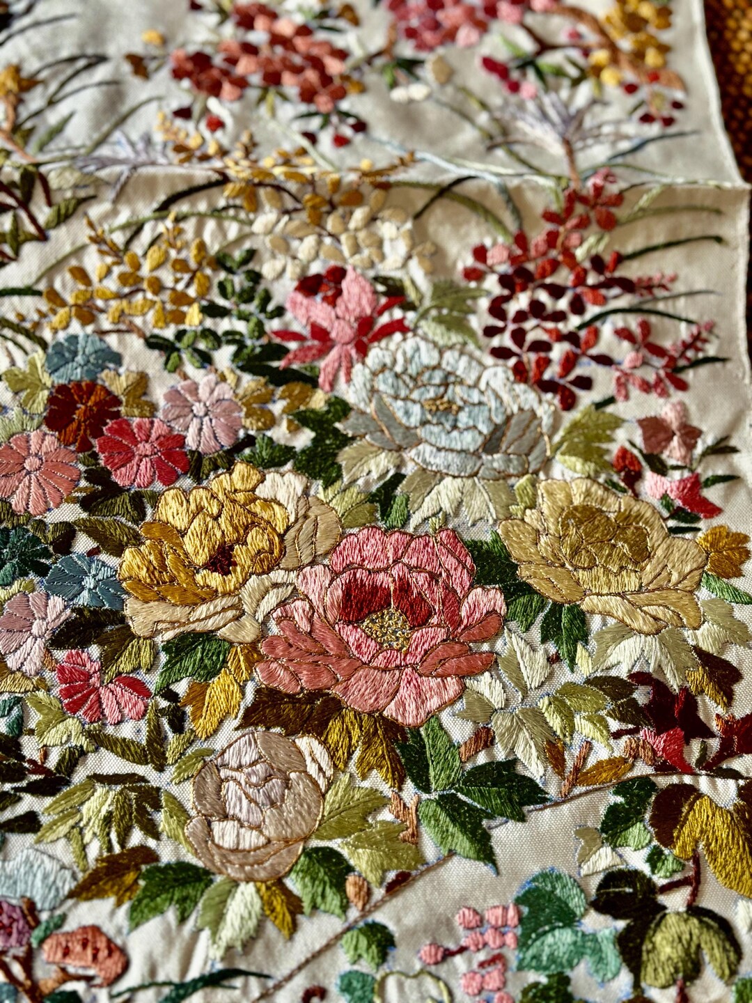 Japanese Vintage Hand-embroidered Hand Woven Obi - Etsy