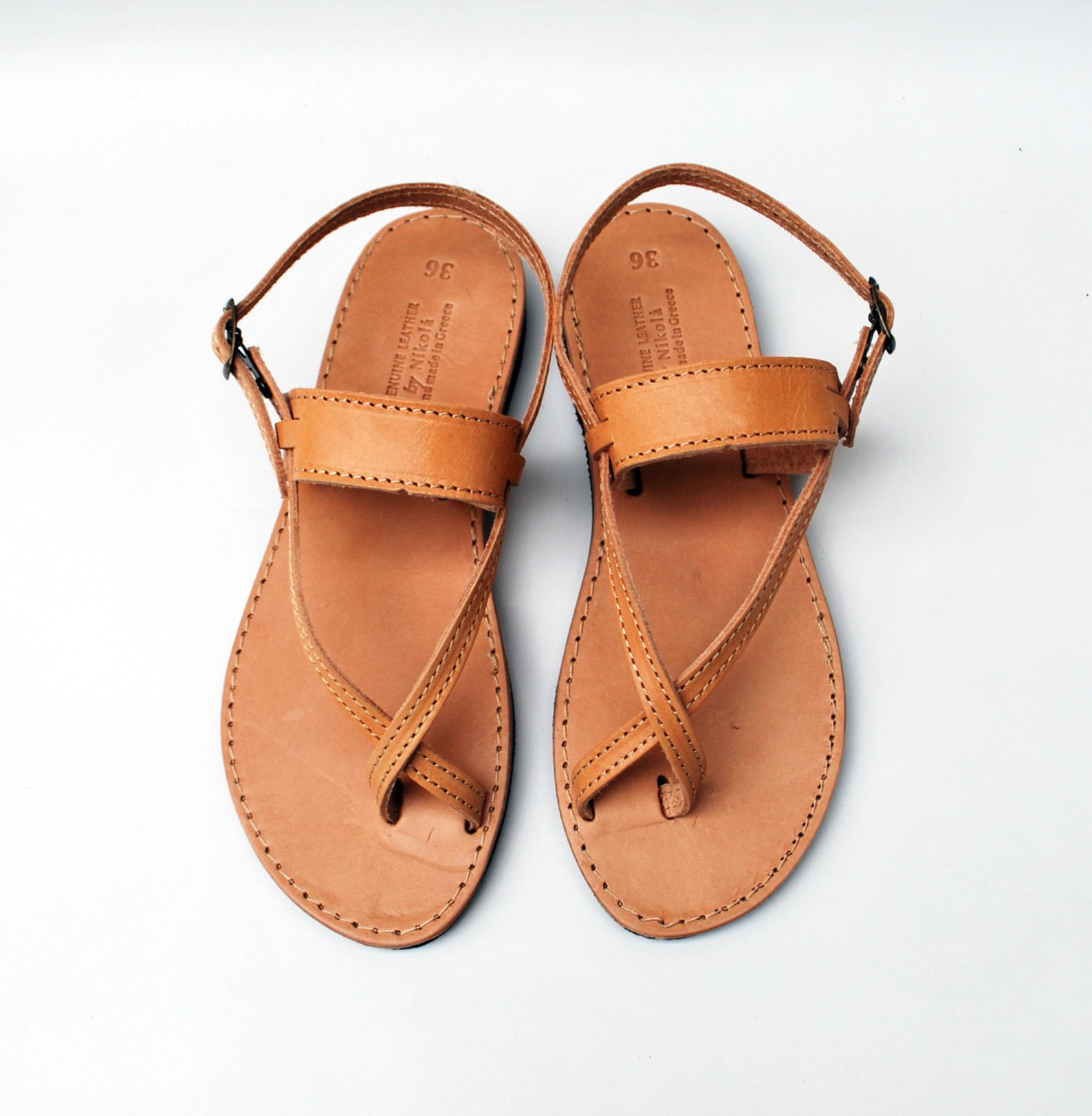 Women Sandal in Natural Brown Color Made With 100% Genuine Leather - Etsy