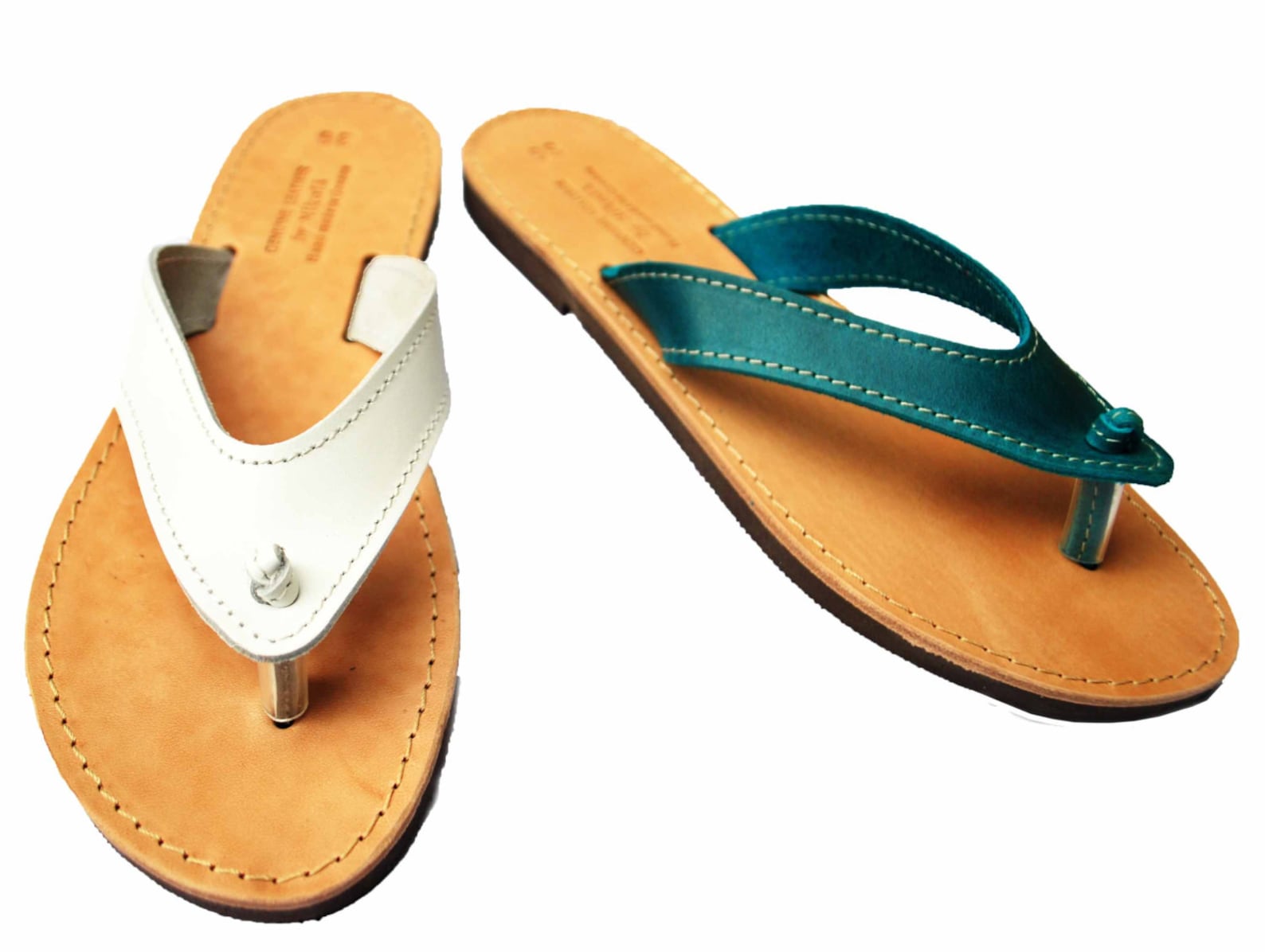 Handmade Leather Flip Flops: Women's Custom Sandals - Etsy UK