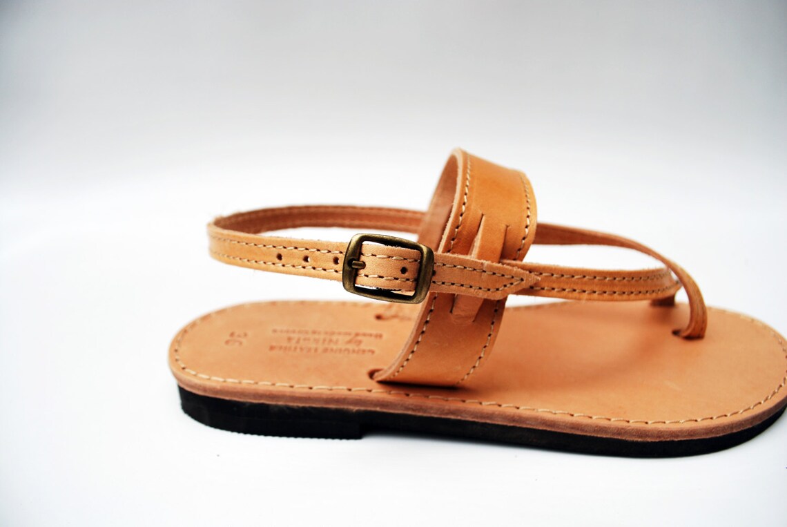 Women Sandal in Natural Brown Color Made With 100% Genuine Leather - Etsy