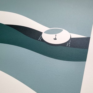 Jodrell Bank Print Art Poster by OR8 DESIGN - Etsy