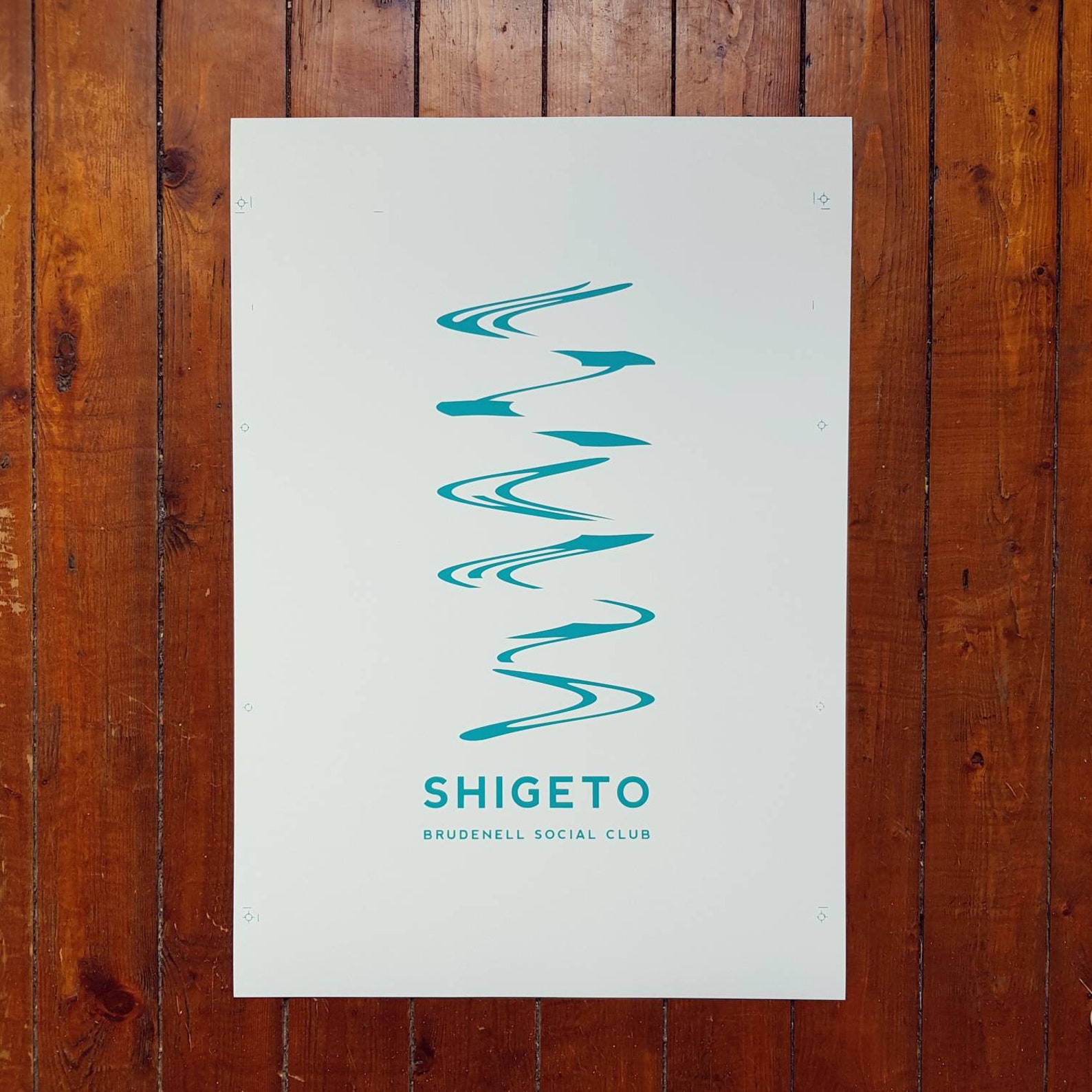 Shigeto Screen Print Gig Poster Brudenell Social Club April | Etsy