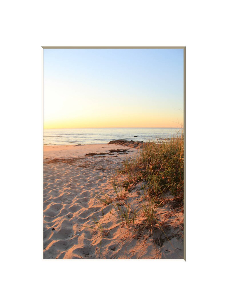 Beach Sunset Cape Cod Photography Seashore Old Silver Beach Falmouth ...