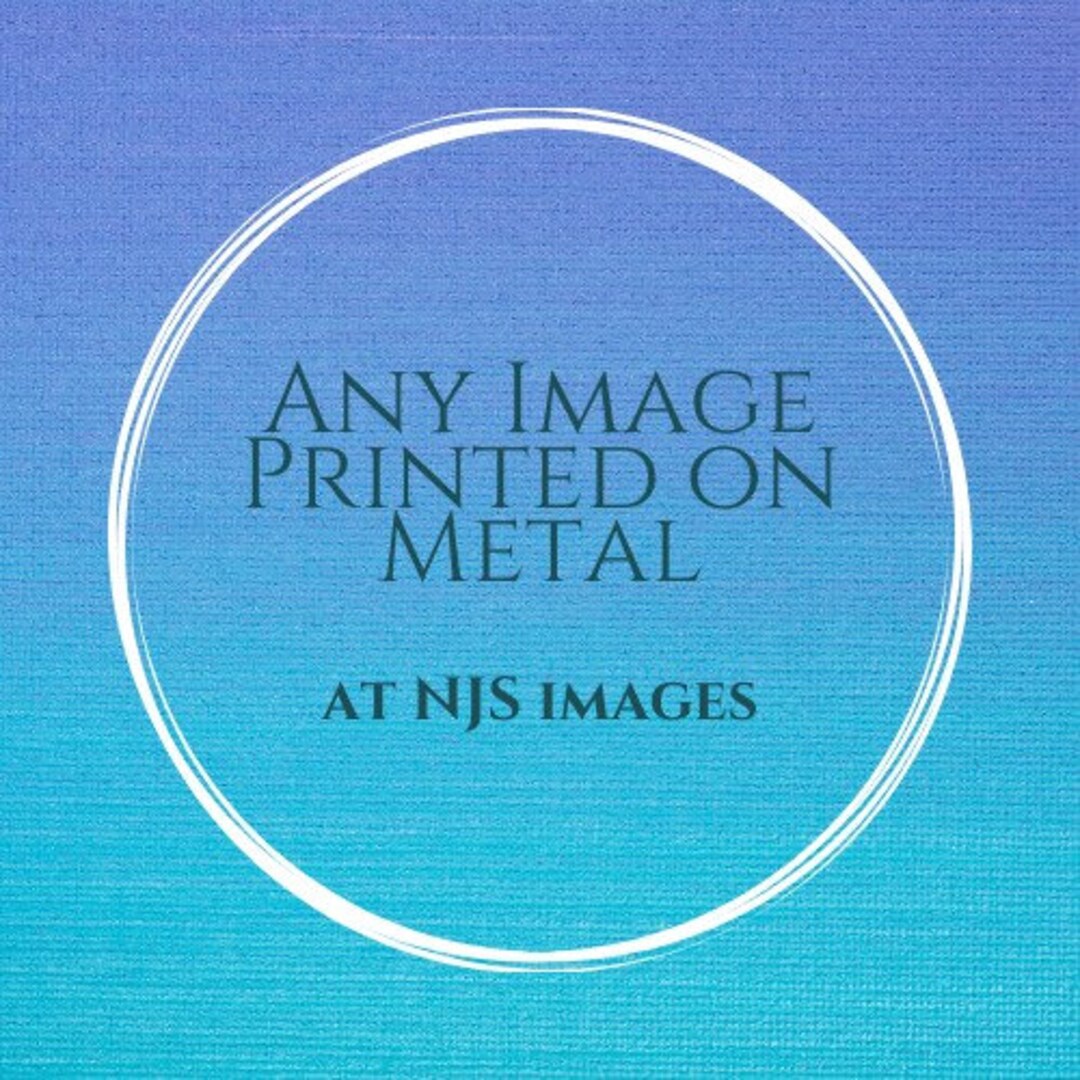 Metal Photograph Aluminum Photography Coastal Decor Wall Art Ready to ...