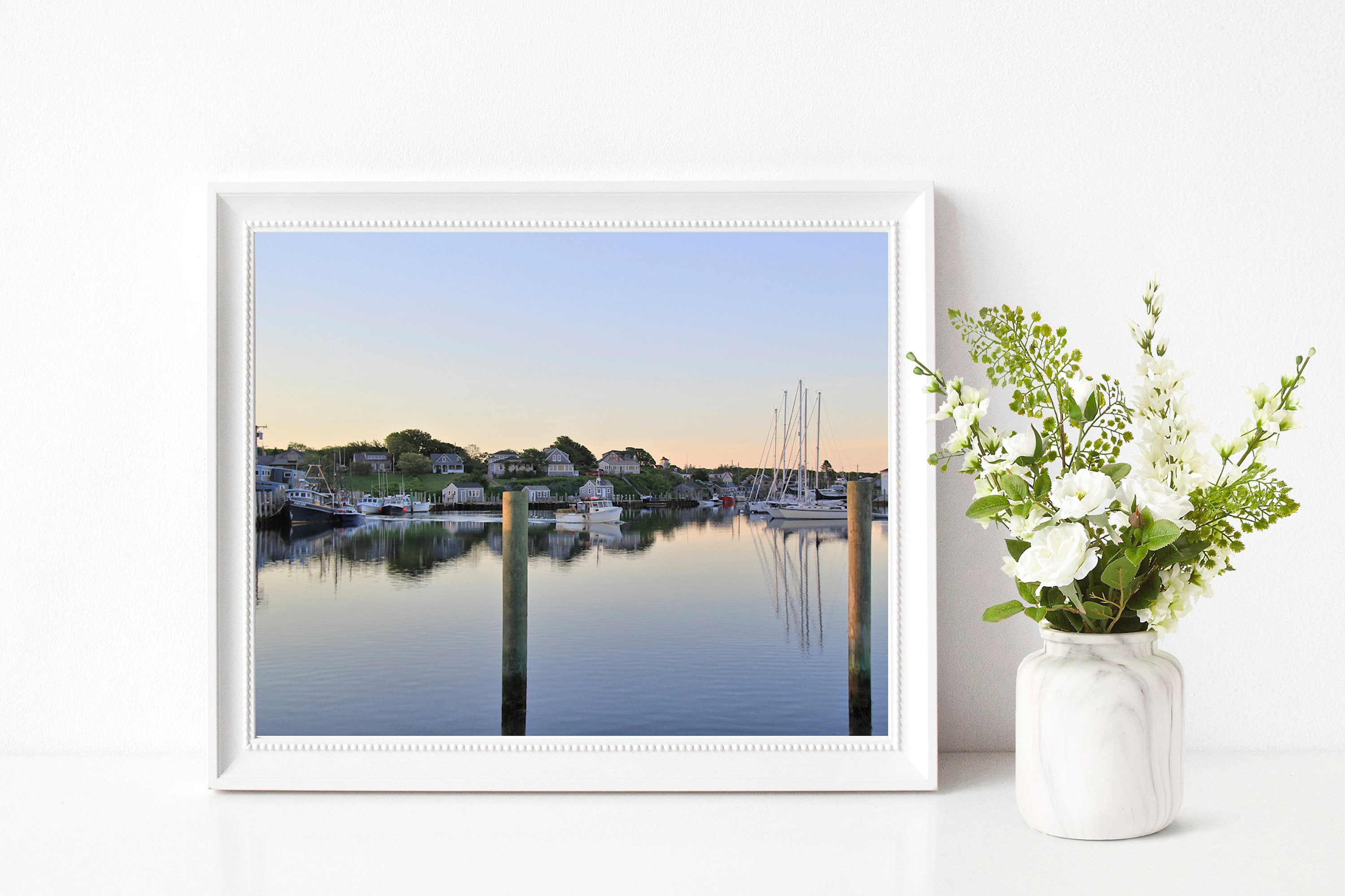 Menemsha Harbor Photography Chilmark Marthas Vineyard MVY - Etsy