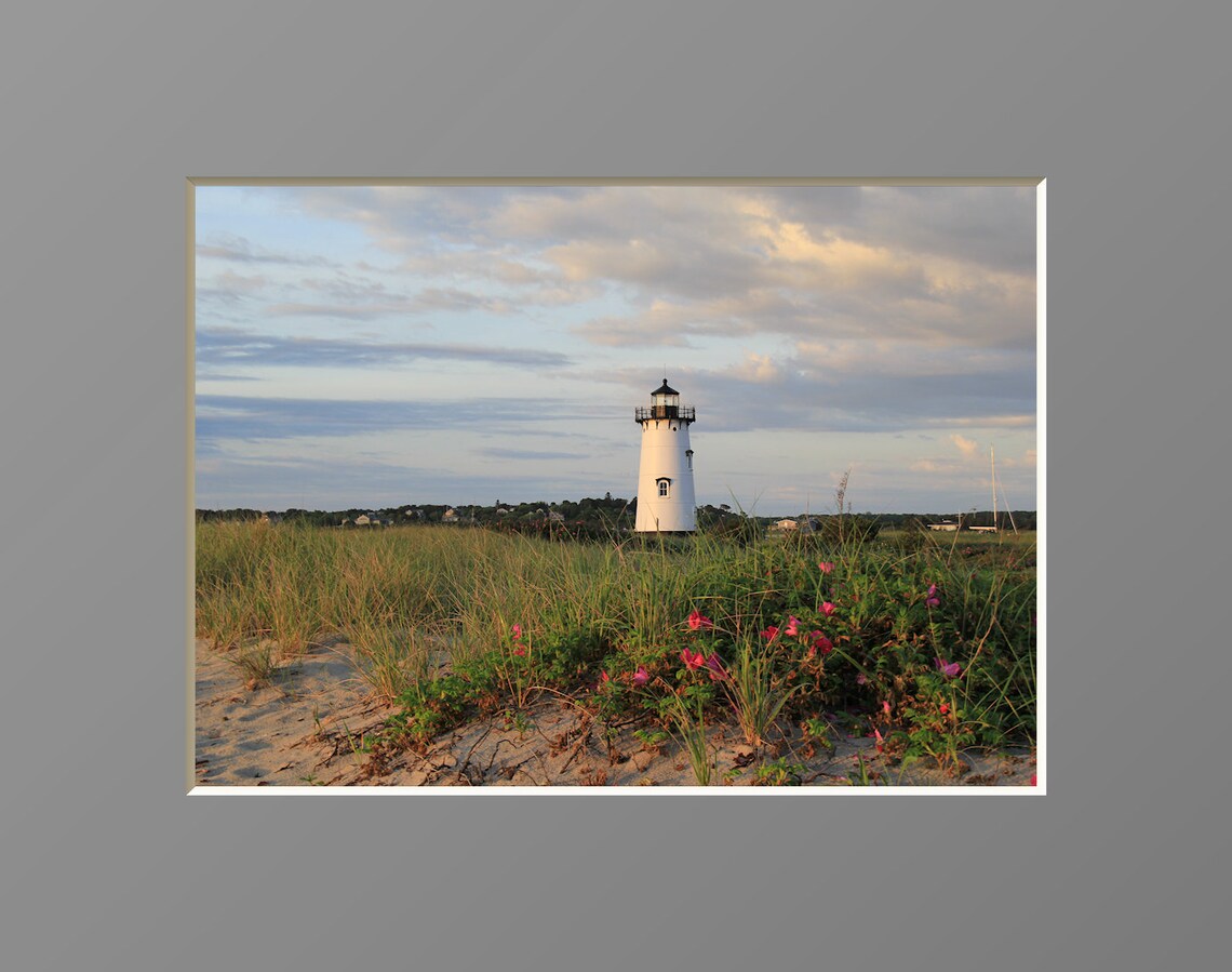 Martha's Vineyard Lighthouse Photography Nautical Beach - Etsy