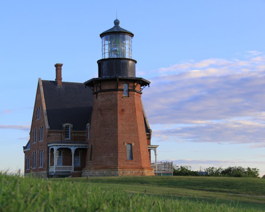 Block Island Photography Southeast Lighthouse Coastal Seaside Decor New ...