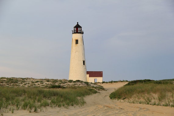 Nantucket Lighthouse Photography Great Point Lighthouse | Etsy