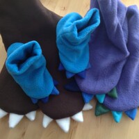 Monster Slippers - Etsy