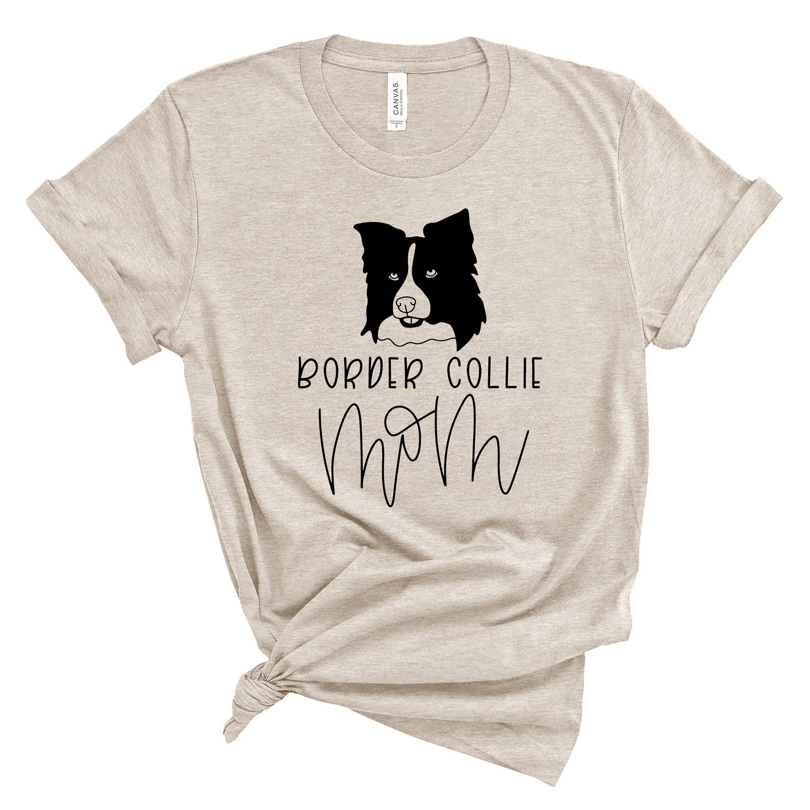 Border Collie Mom Shirt, Border Collie Shirt Women, Border Collie Mama ...