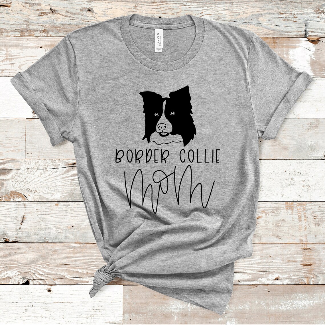 Border Collie Mom Shirt, Border Collie Shirt Women, Border Collie Mama ...