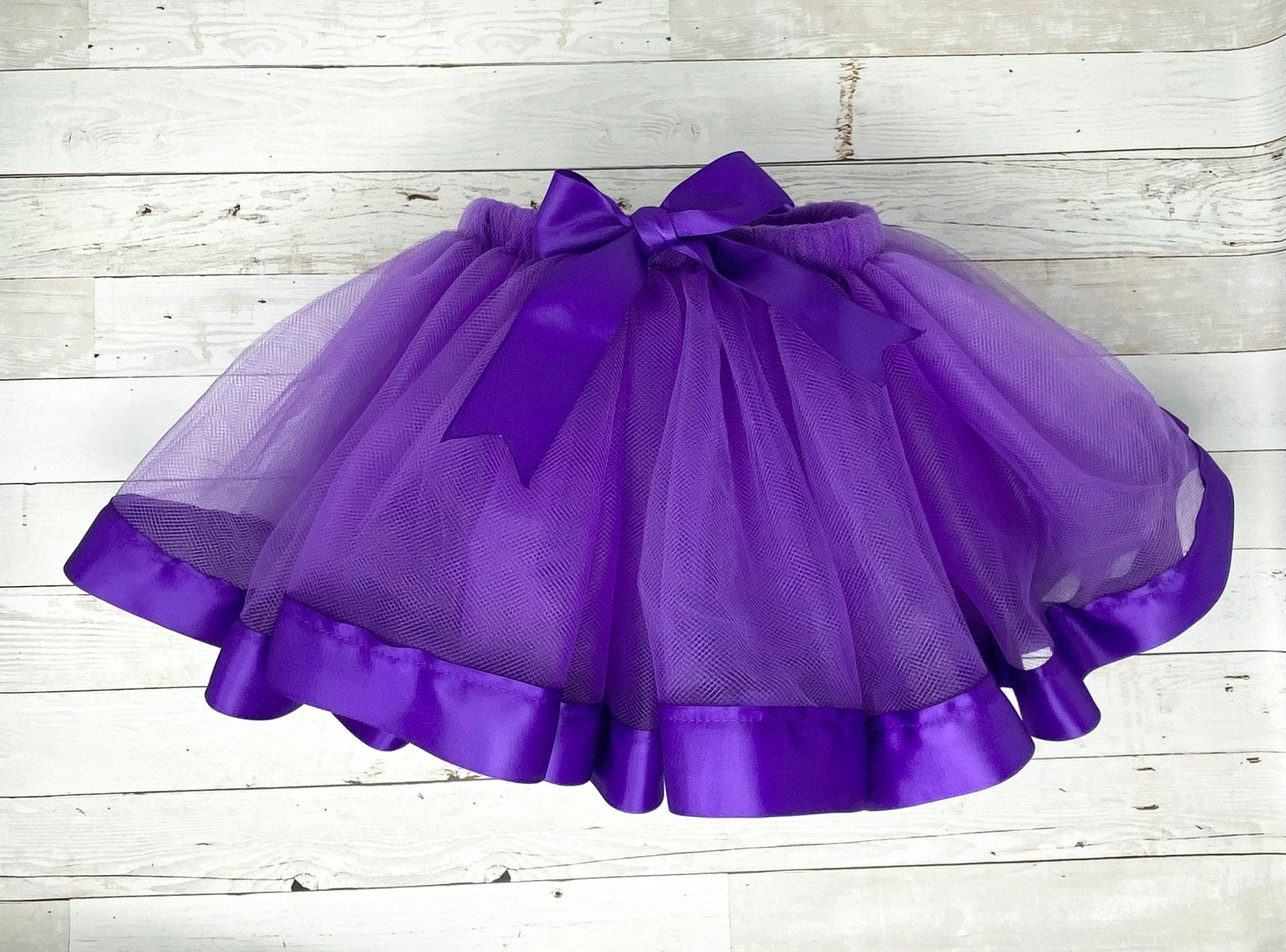 Tutu in Purple Girls Birthday Tutu Dance Tutu Girls - Etsy