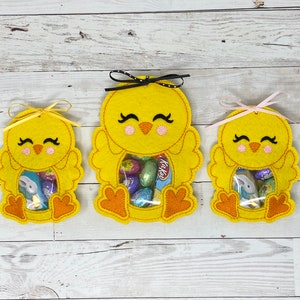 Easter Treat Bag, Chicken Treat Bag, Chick Bag, Easter Candy Holder ...