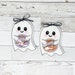 Ghost Treat Bag, Peek A Boo Treat Bag, Halloween Candy Holder, Party ...