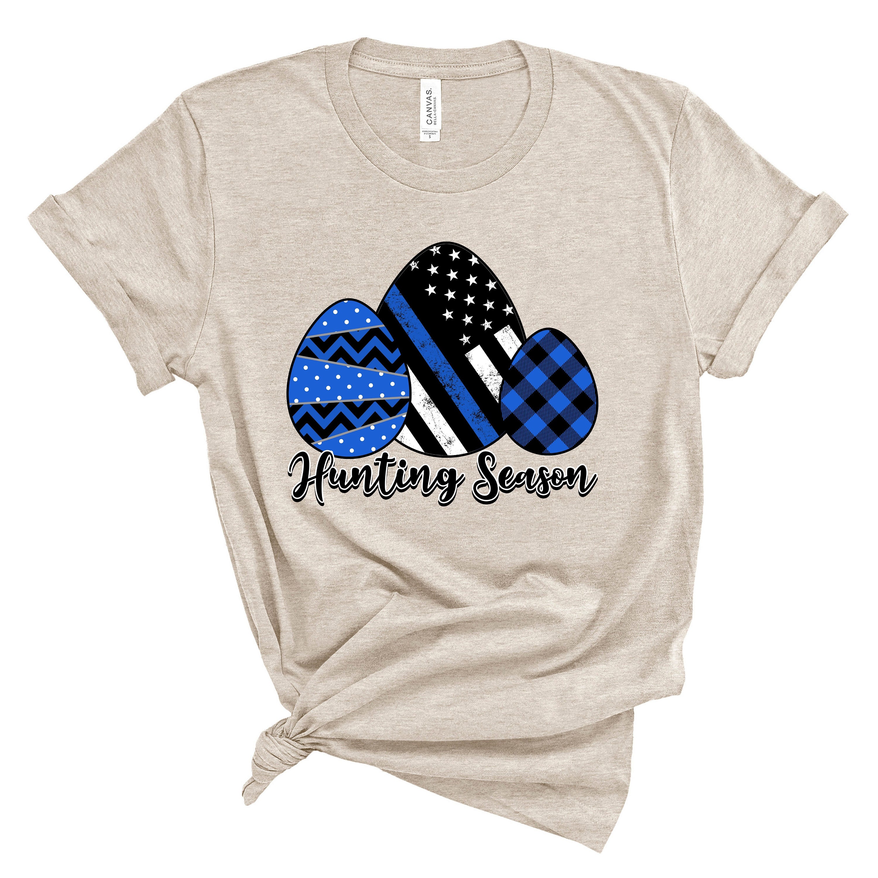 Police Thin Blue Line Easter Eggs Shirt, Thin Blue Line Tshirt, Easter ...