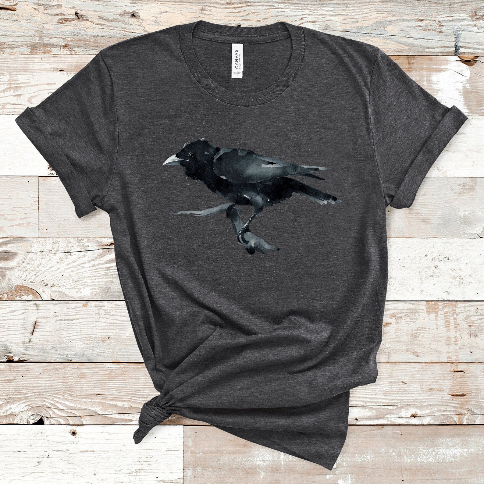 Crow Shirt Raven T-Shirt Corvid Unisex Shirts Gifts for | Etsy
