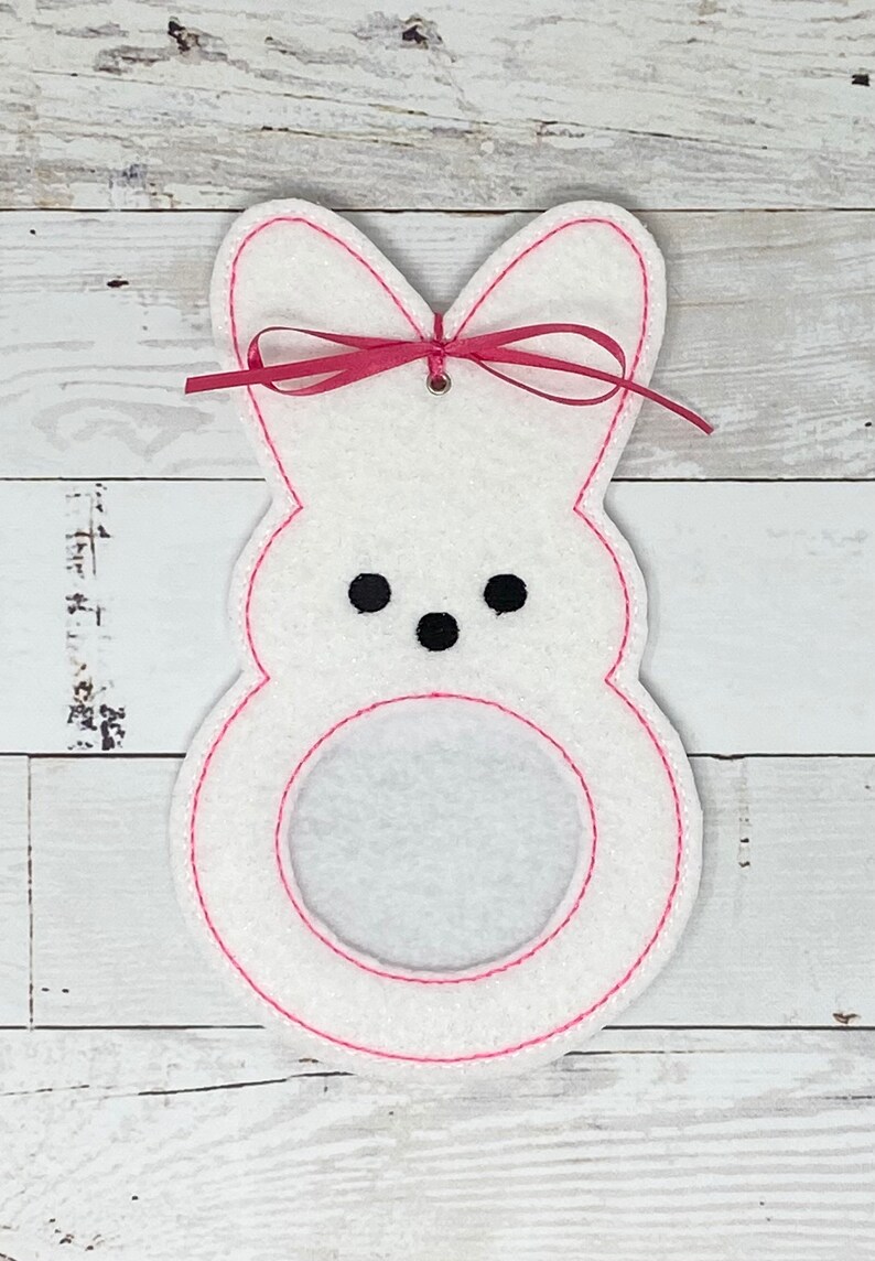 Embroidered Easter Bunny Felt Treat Bag – Reusable Candy Holder - Etsy