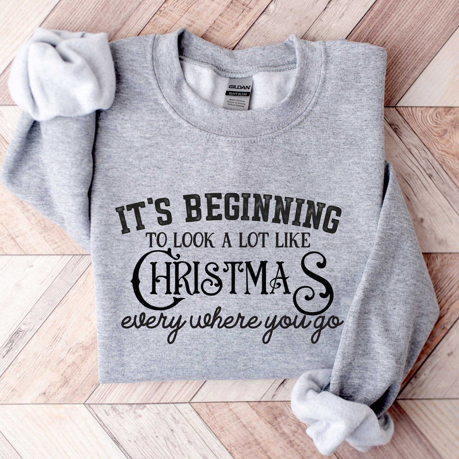 Its Beginning to Look A Lot Like Christmas Sweatshirt, Christmas ...