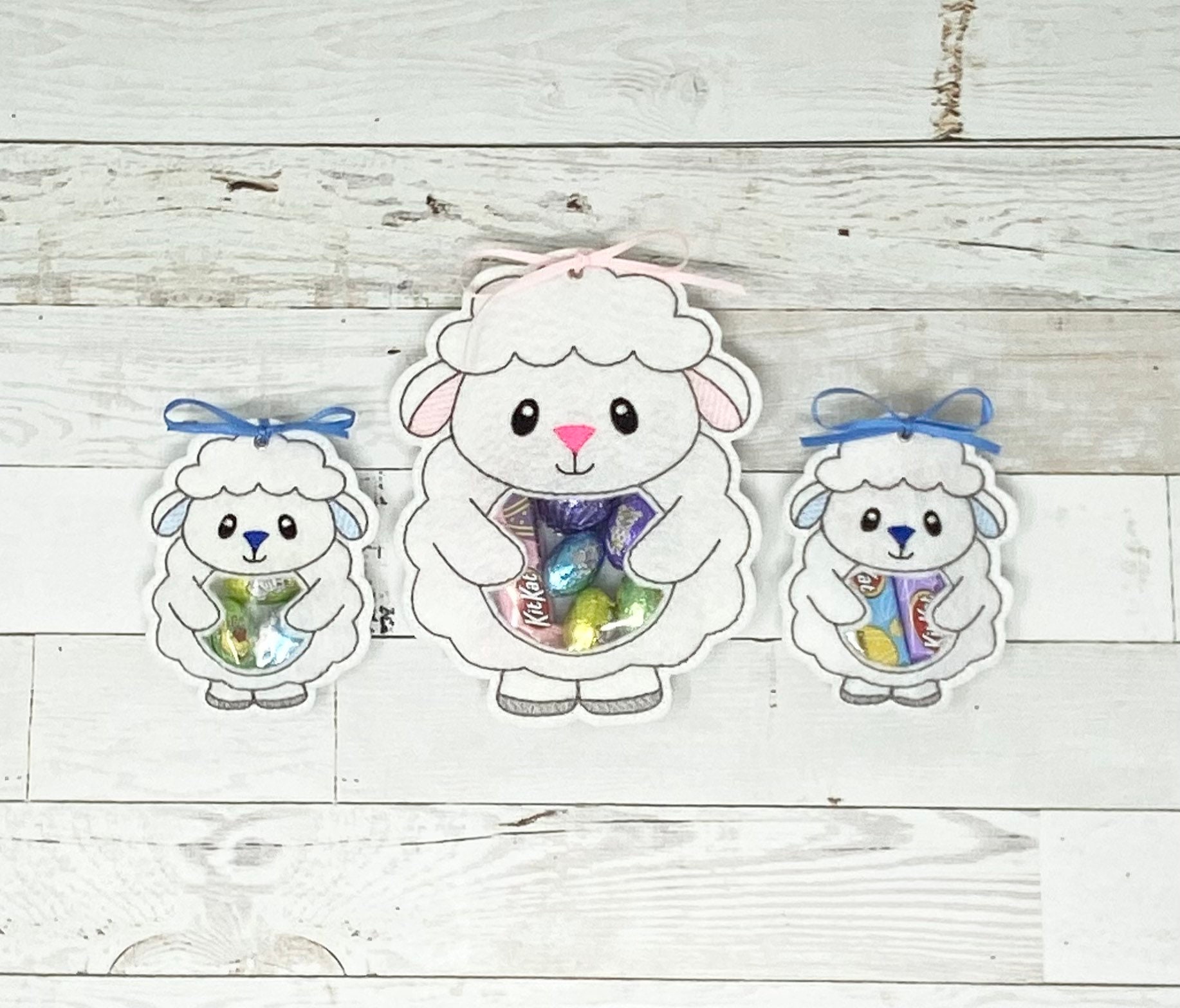 Lamb Easter Treat Bag, Personalized Lamb Treat Bag, Lamb Bag, Easter ...