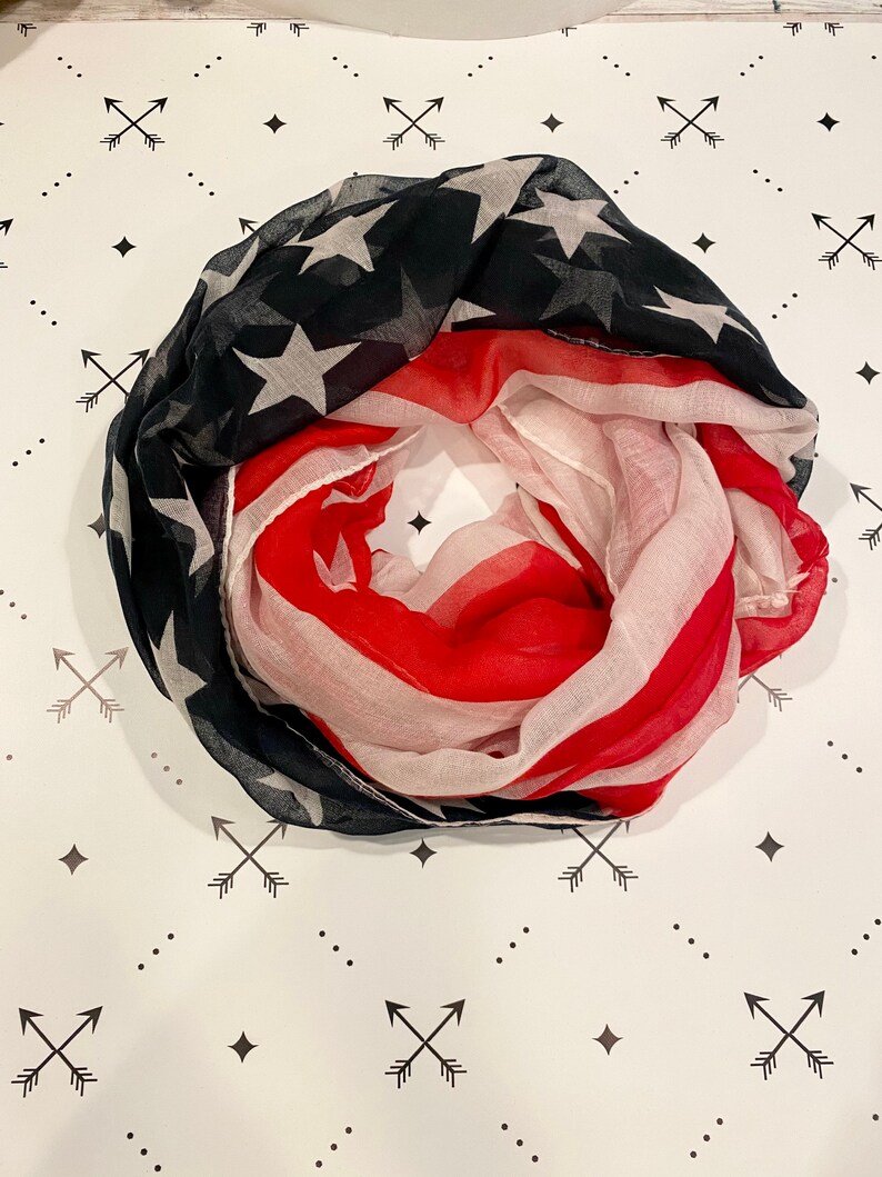 American Flag Patriotic Red White and Blue Stars and Stripes - Etsy