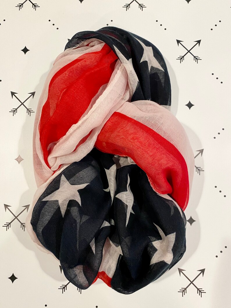 American Flag Patriotic Red White and Blue Stars and Stripes - Etsy